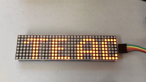 Microcontroller Tutorials — How to Use the MAX7219 Cascaded Dot Matrix ...